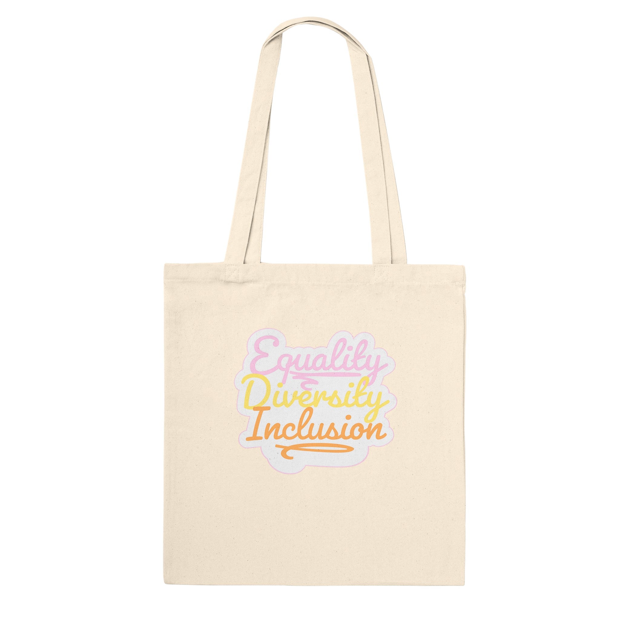 Inclusive | Equality Diversity Inclusion | Eco Tote Bag – Alejandro Lauren