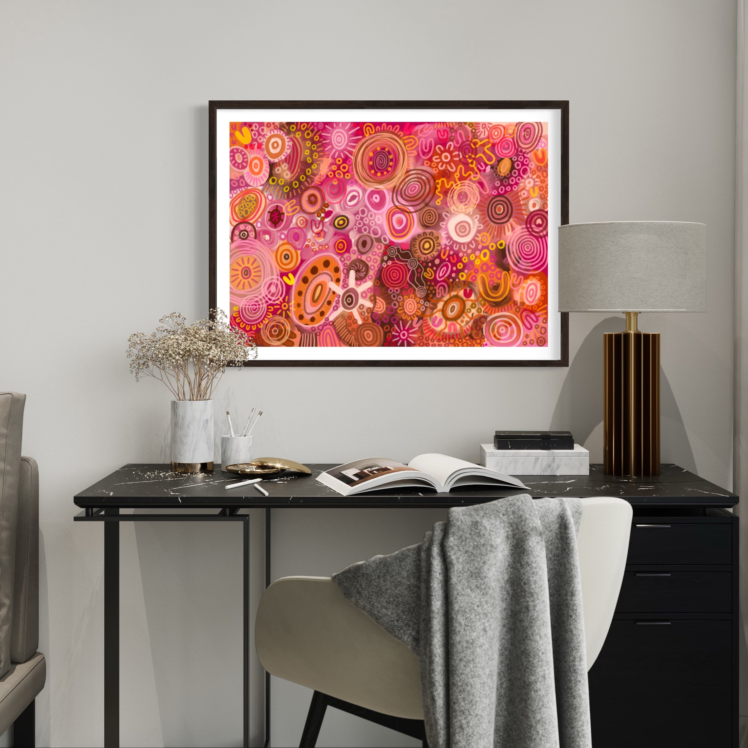 Aboriginal Art | Falling in Love | Limited Release | Wayde Clarke ...