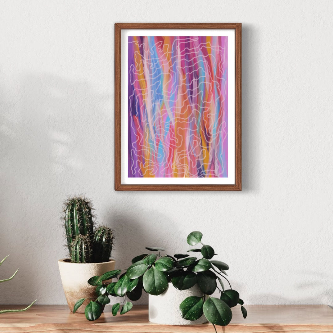Aboriginal Art | Whispers of Renewal [The Scribbly Dance of Life ...