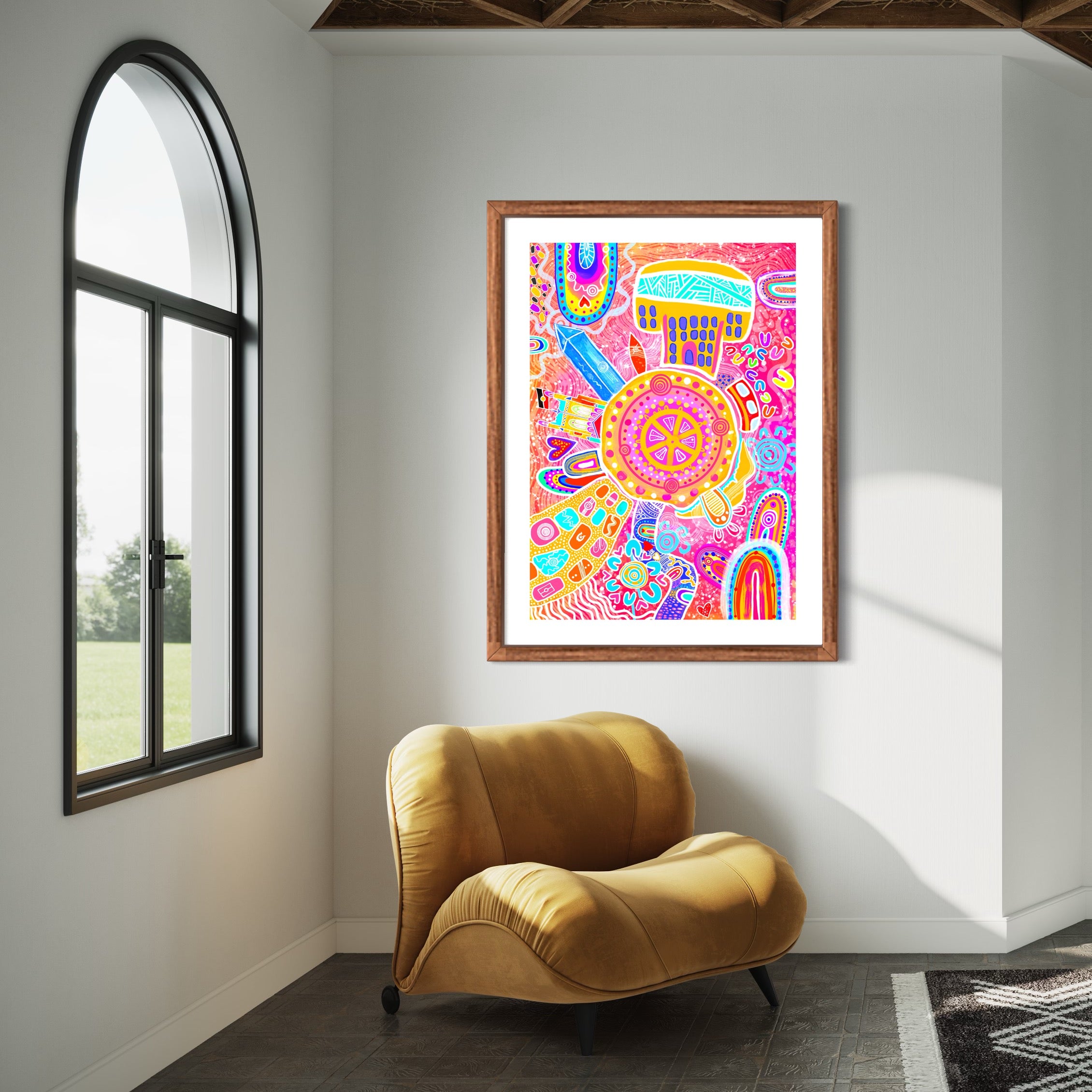 Aboriginal Art | Newcastle City Hub | Limited Release | Wayde Clarke ...