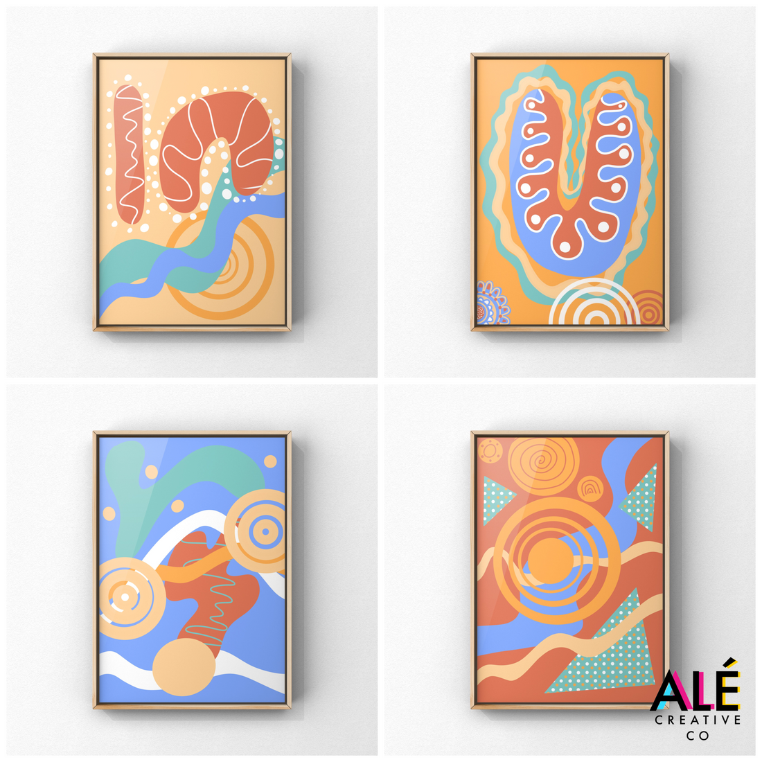 Aboriginal Art Print | Story Collection | Wayde Clarke | Alejandro Lauren