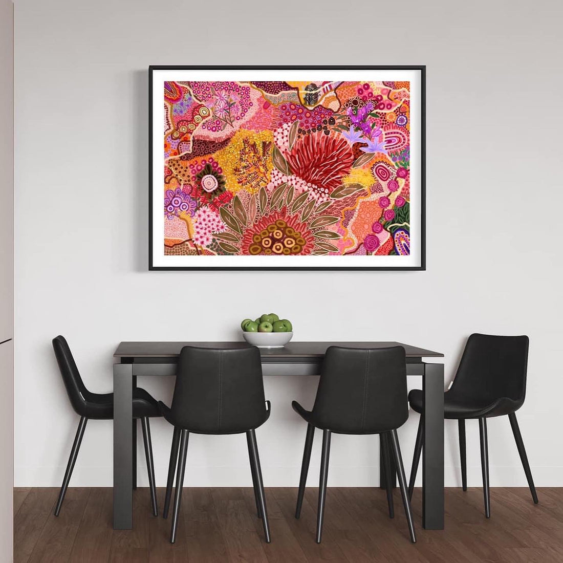 Aboriginal Art Print | Beautiful Native Flowers| Wayde Clarke ...